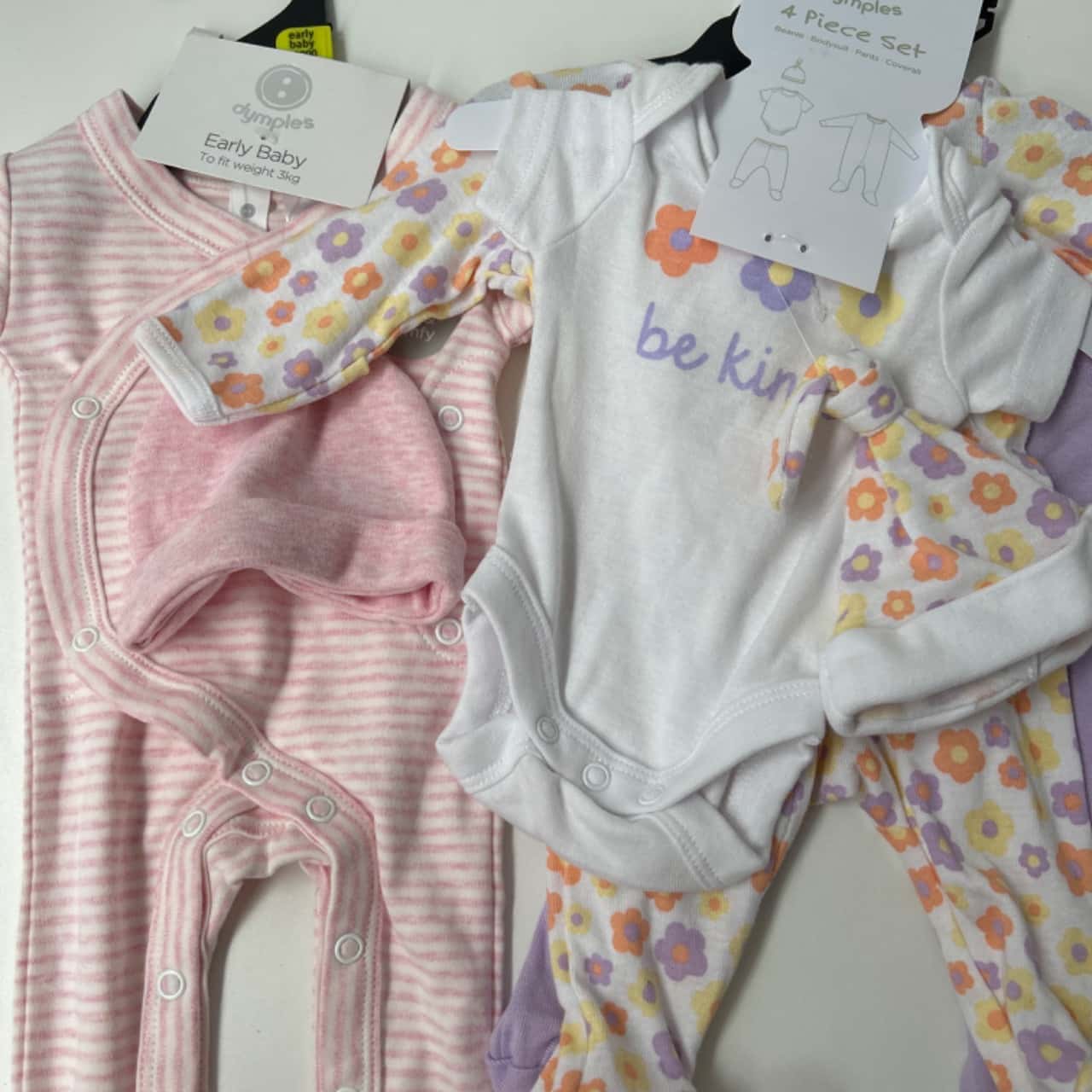 Dymples Size 00000 Sets x2 (s)