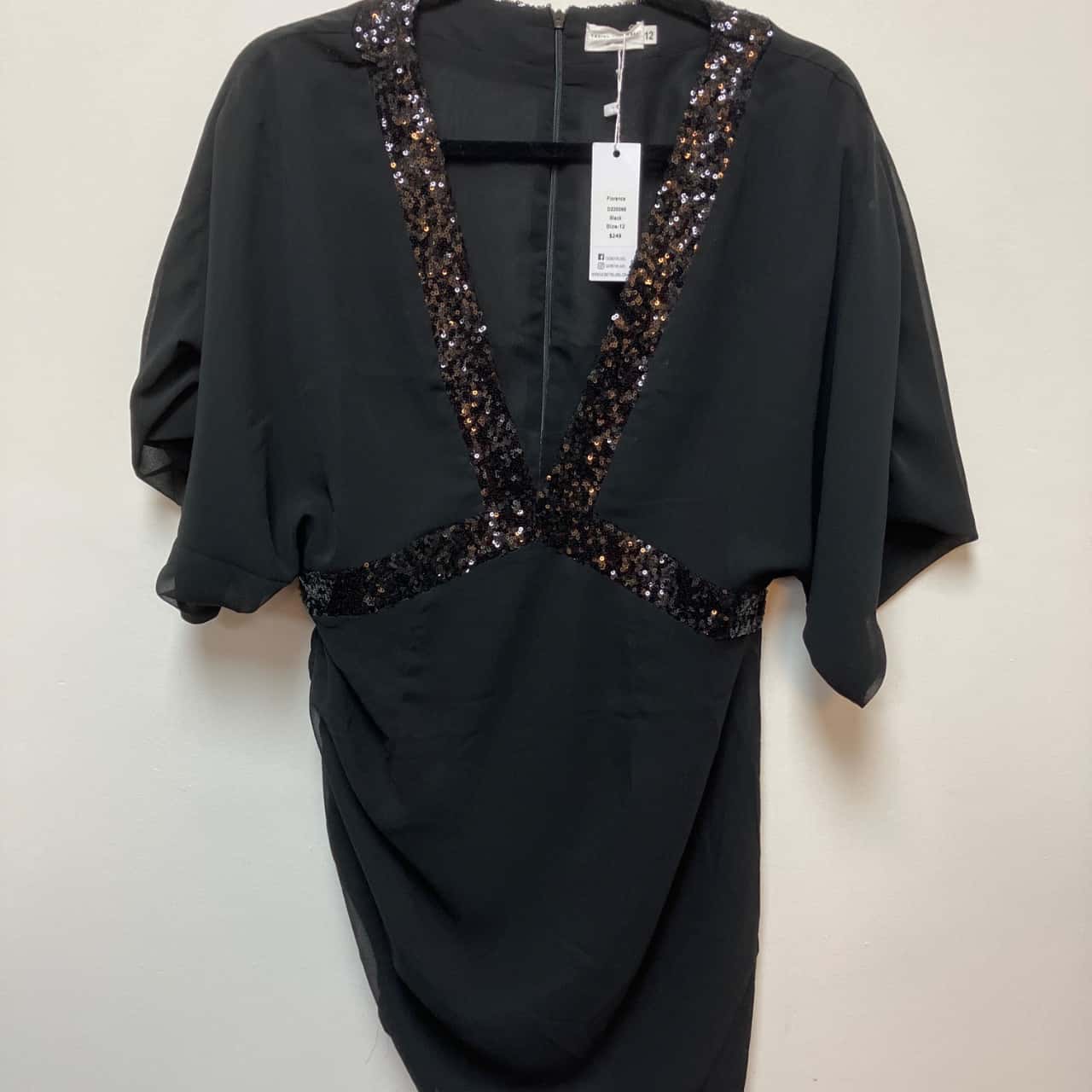 Cazinc the label sequined dress