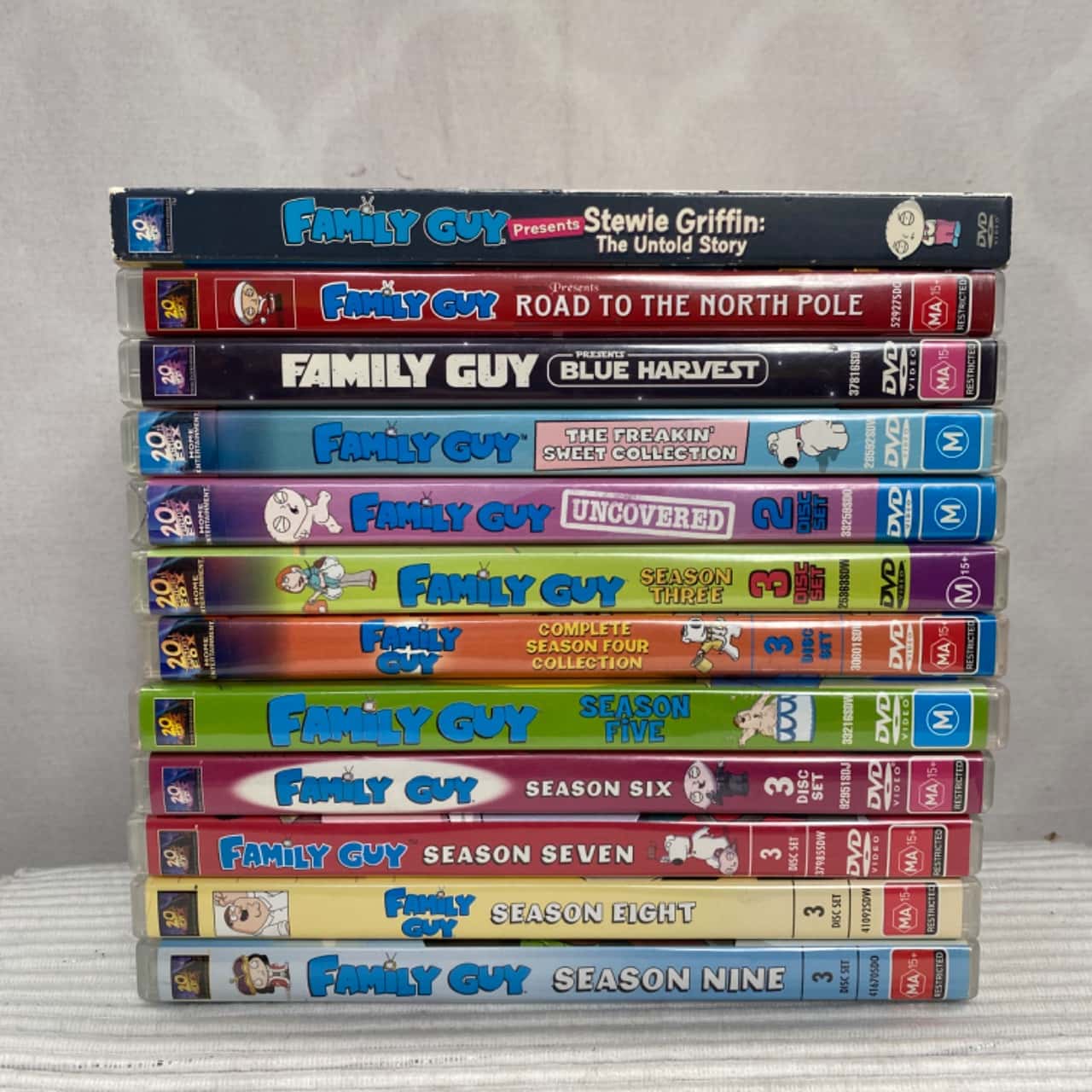 *DVD / CD SALE* Family Guy Seasons 3, 4, 5, 6, 7, 8, 9 DVD Sets + 5 ...