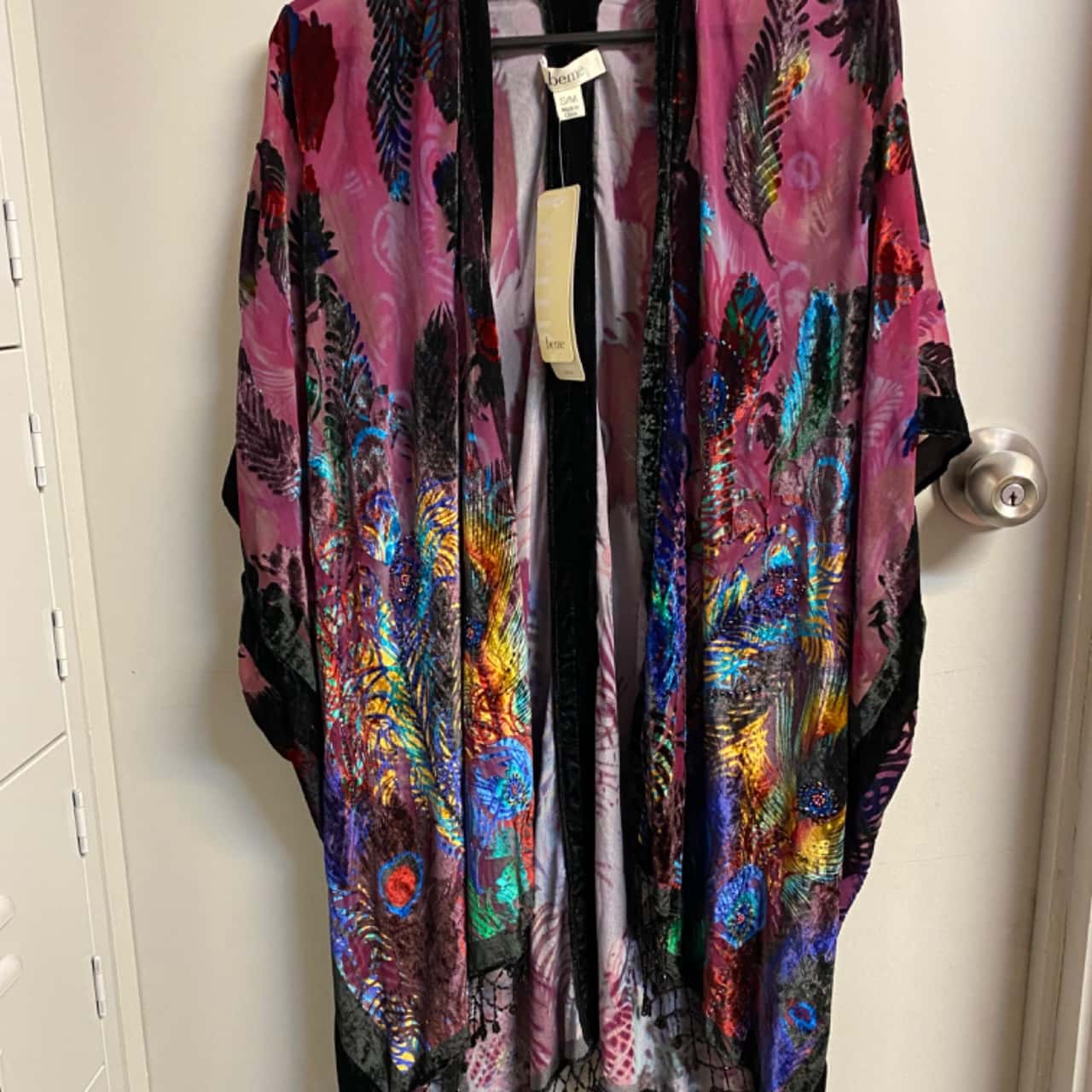 Womens Bead Coverup Size S/M beme Delicate(s)