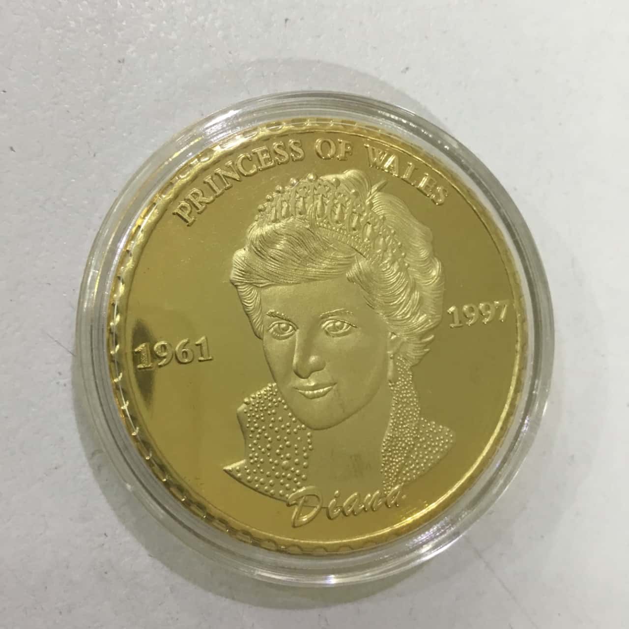 Princess Diana Commemorative Gold Coins