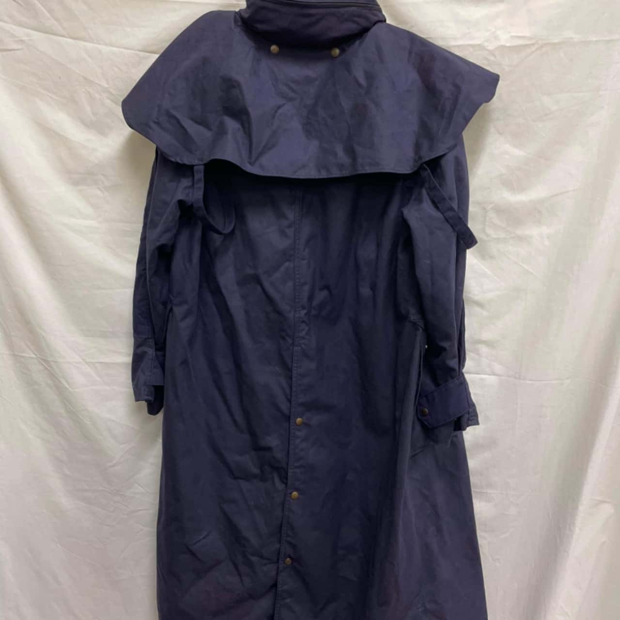 Thomas Cook Mens Size M Navy Blue Teflon Coat(s)