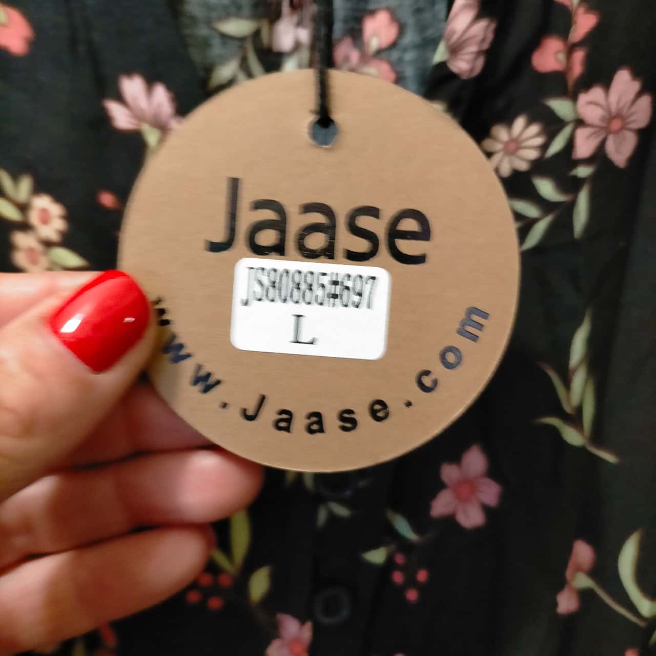 NWT Jaase Size L Short Sleeve Floral Dress(s)