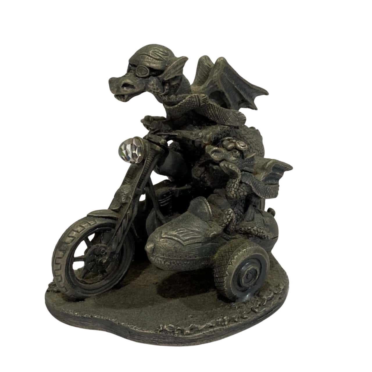 Roger Gibbons Pewter Dragons ‘ Go Faster Dad’