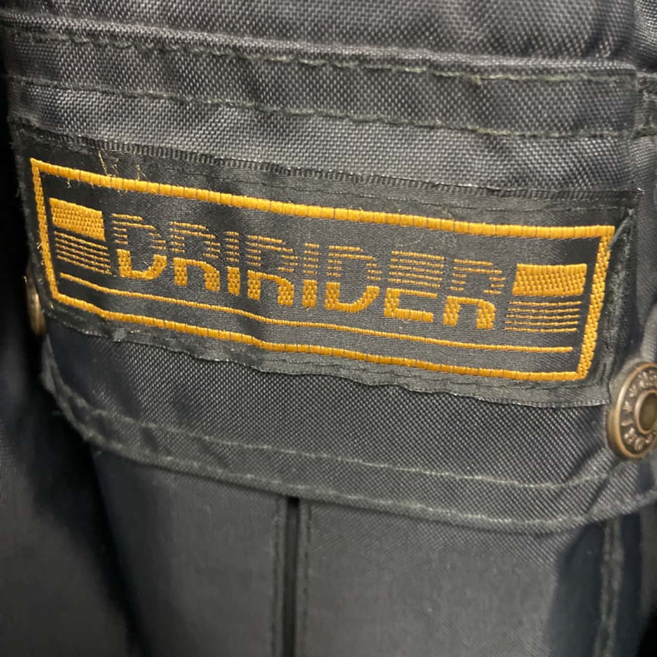 Dri Rider Mens Size M Biker Black / Checked (s)