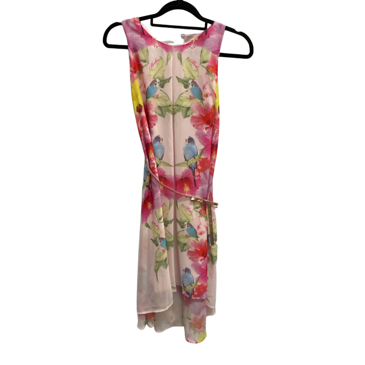 Ted Baker Womens Size 10 Sleeveless Dress Floral Multicoloured S
