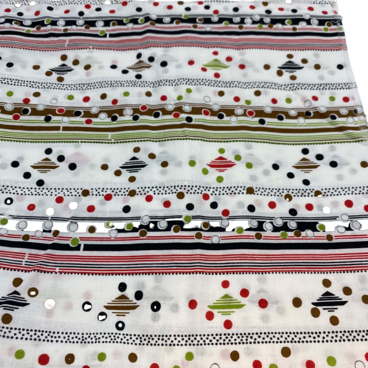 Lightweight Cotton Fabric Pattern 110 cm x 240 cm (s)