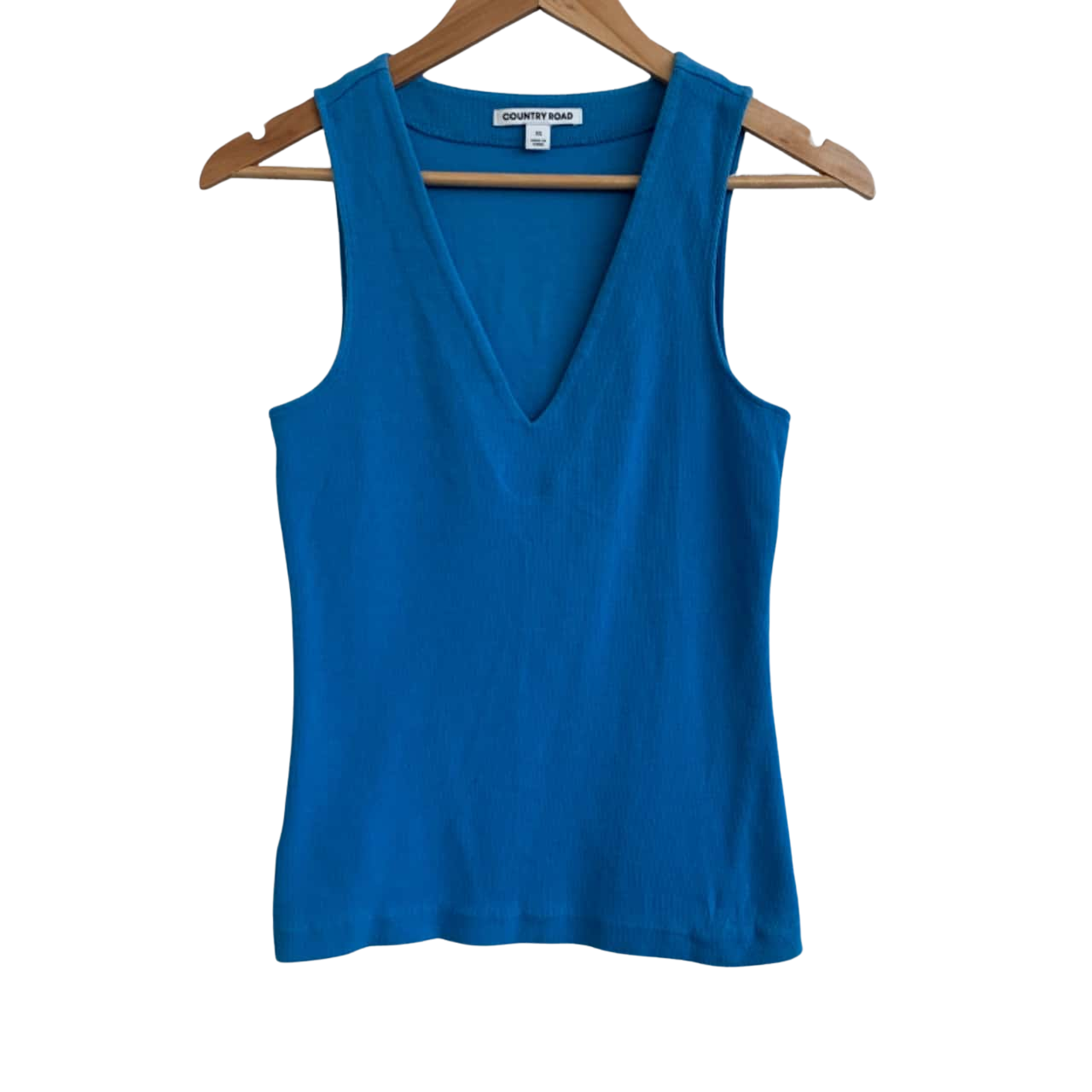 Country Road XS Blue Singlet (s)