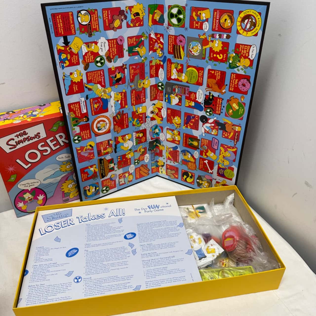 The Simpsons Loser Takes All Board Game(s)