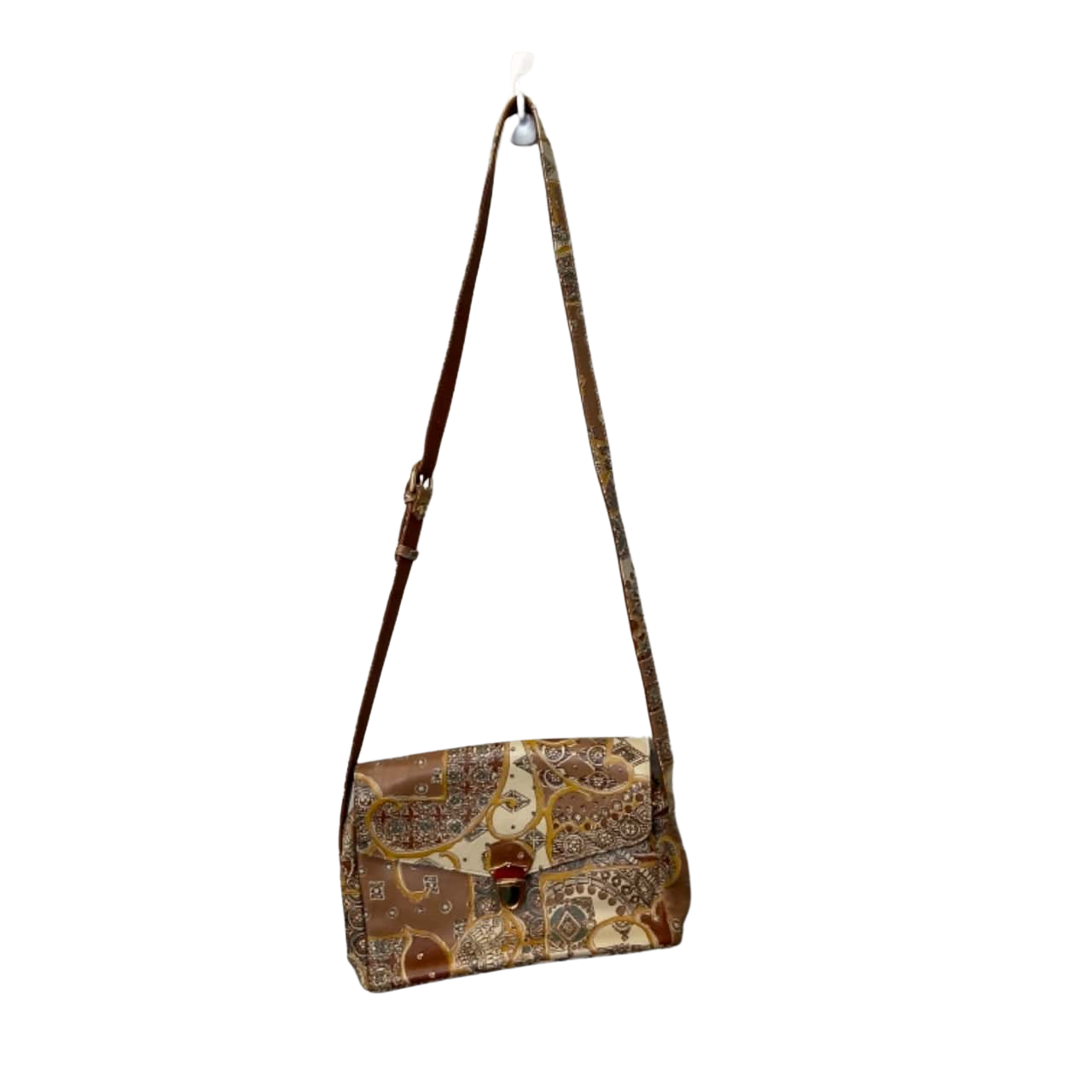 Womens full grain leather Handbag Multicoloured (s)