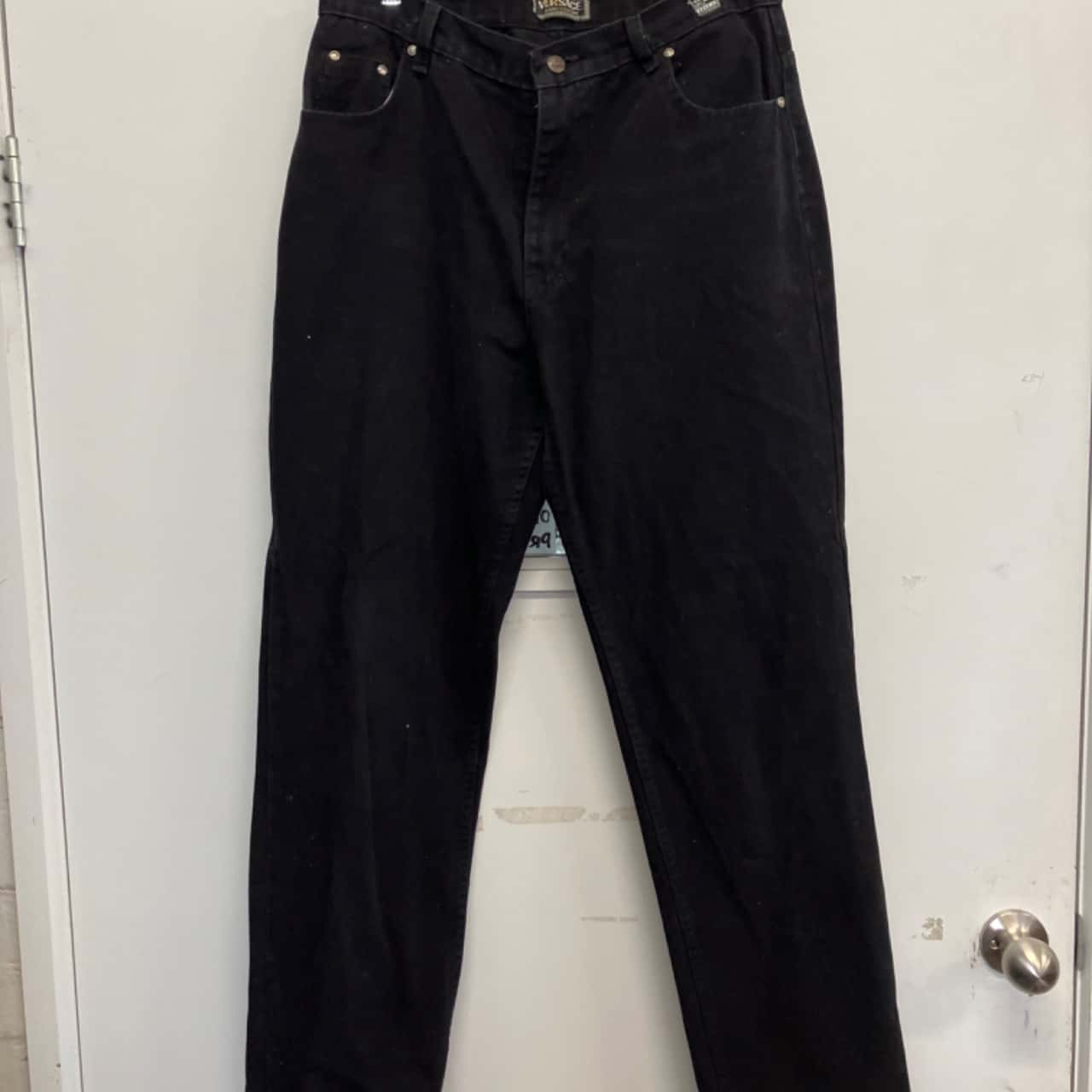 Vintage Italian designer jeansSize M Black (s)