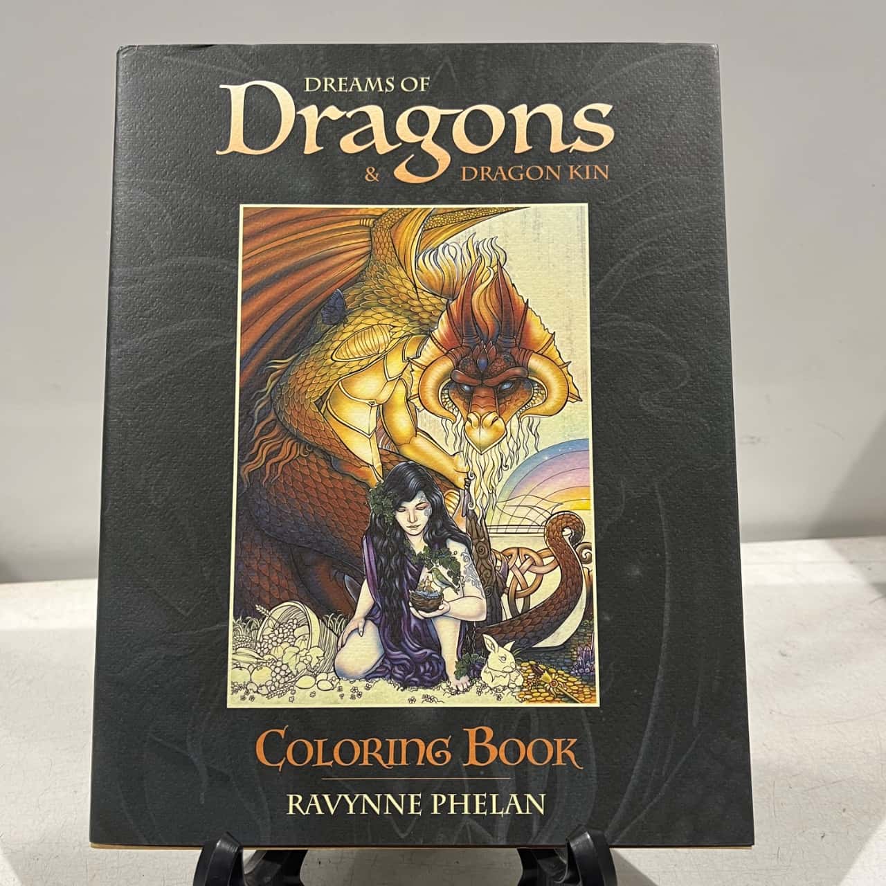 Dreams of Dragons & Dragon Kin Colouring book UNUSED - By Ravine Phelan(s)