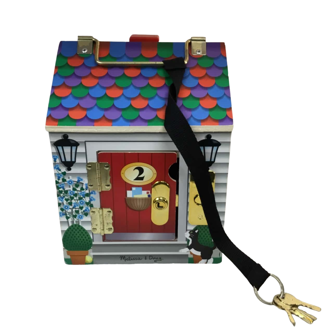 Melissa and Doug Lockable Doorbell House