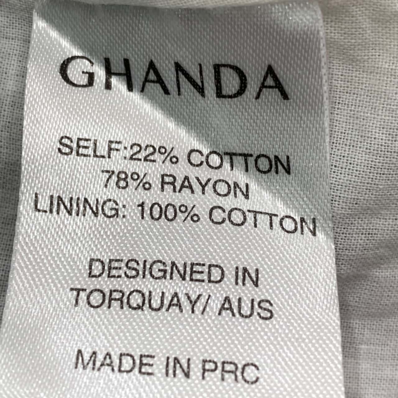 Ghanda Womens Size 6 Wrap Dress (s)