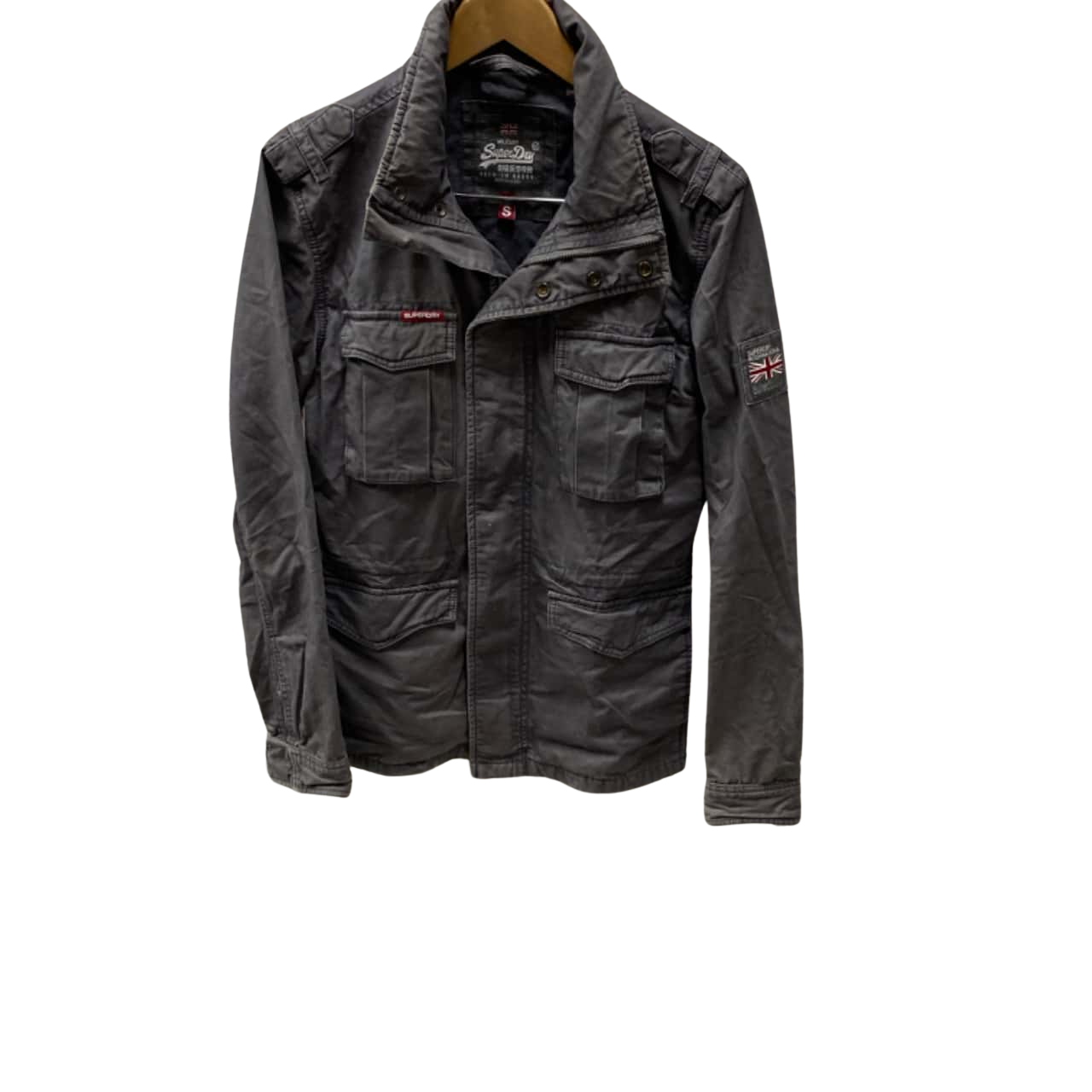 Superdry Men's Jacket Size S Grey (s)