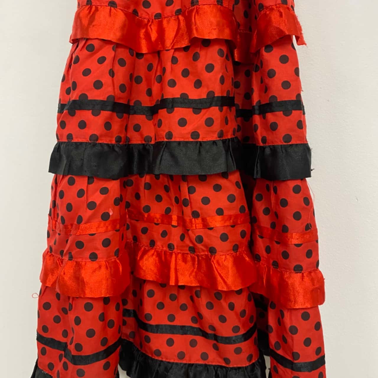 Girls Red Costume Flamenco Dress(s)