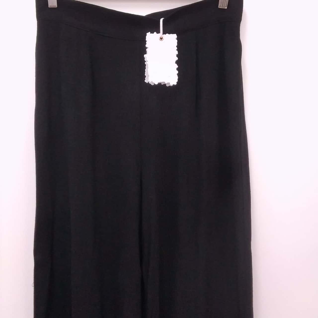 NWT Mooloola Womens 14 Black Linen Gwen Pants (13, 373)(s)