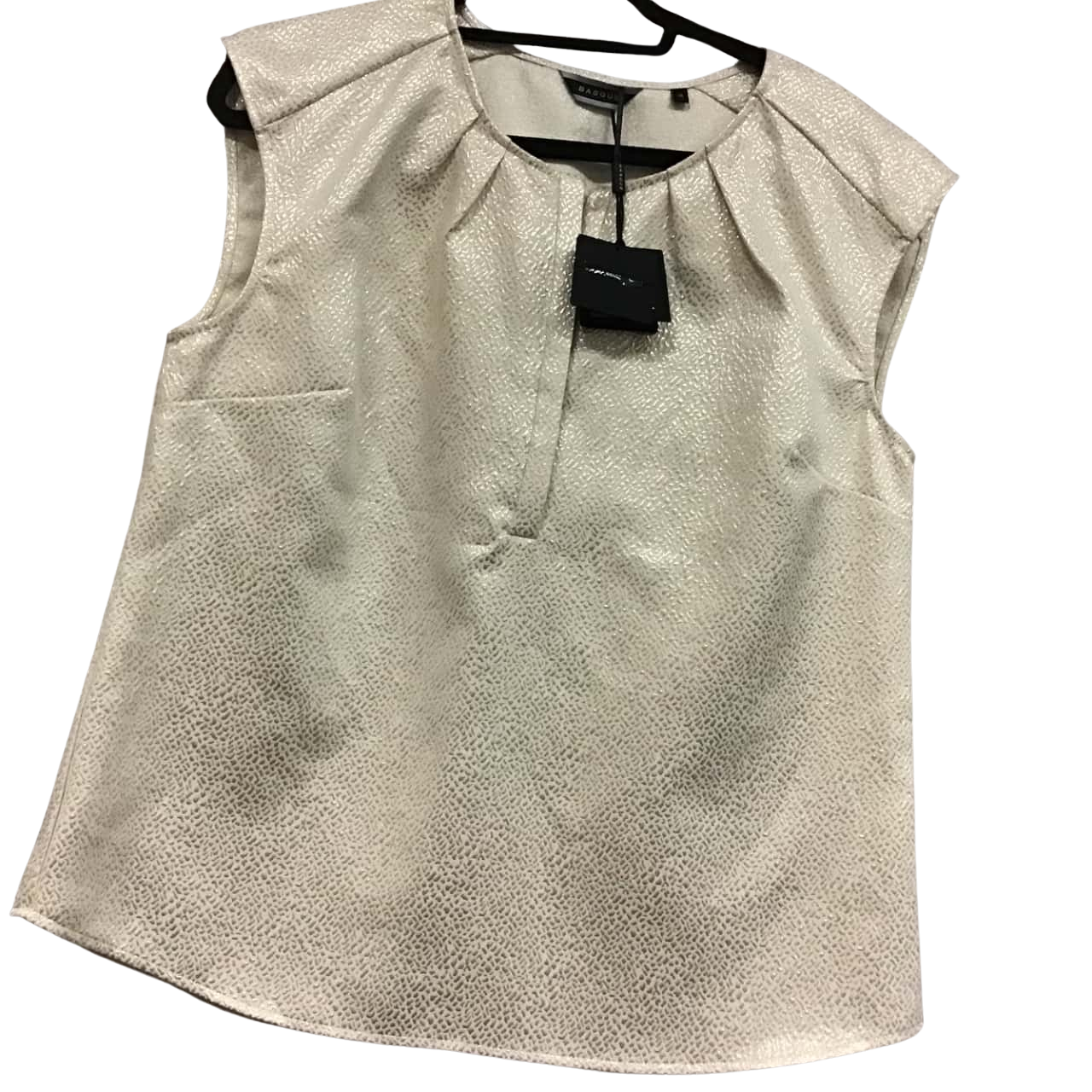 Basque Womens Size 14 Sleeveless Gold Top(s)