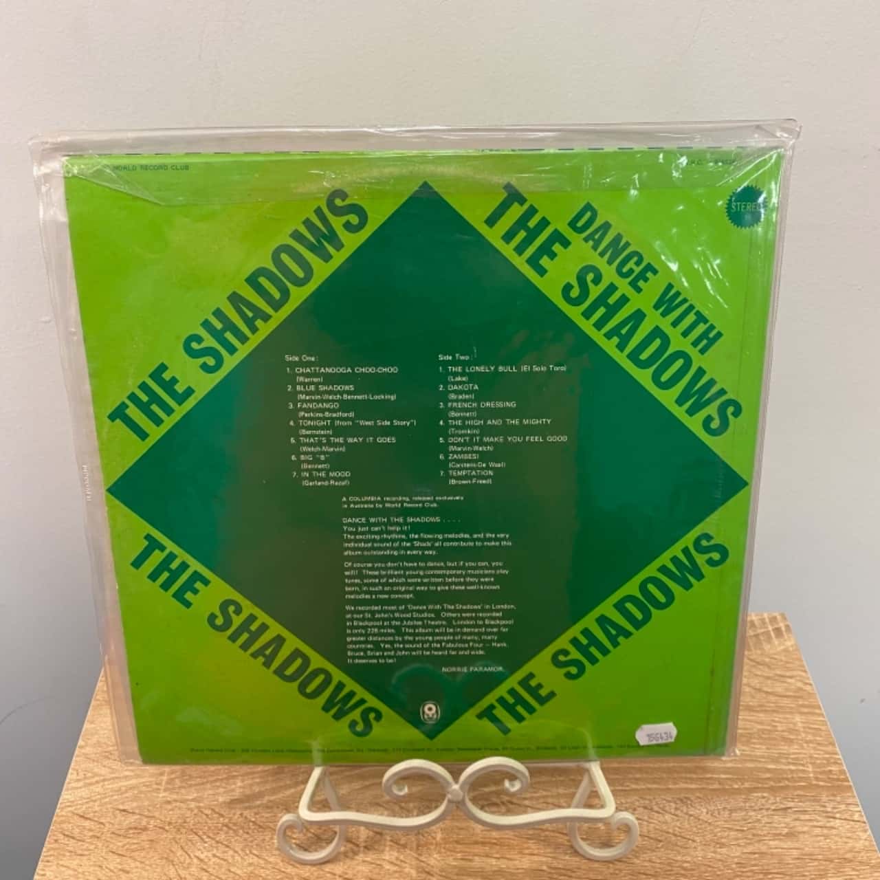 Shadows - Dance With The Shadows Vinyl Record