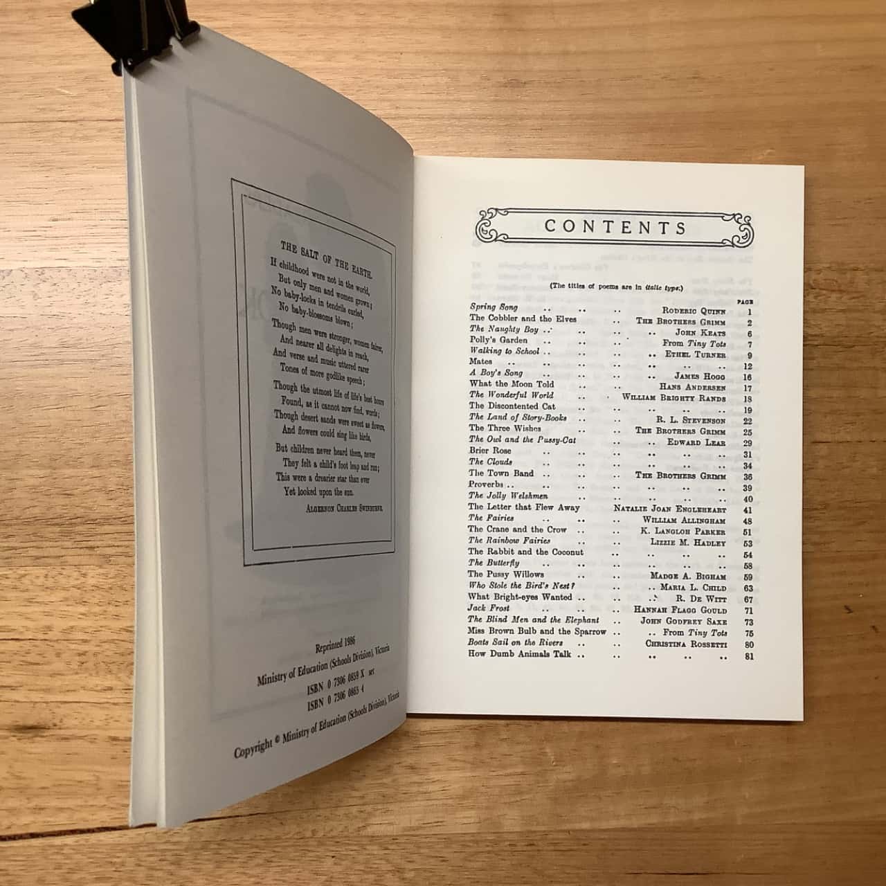 Vintage. Ministry of Education Victoria. The Victorian Readers. Books 1 ...