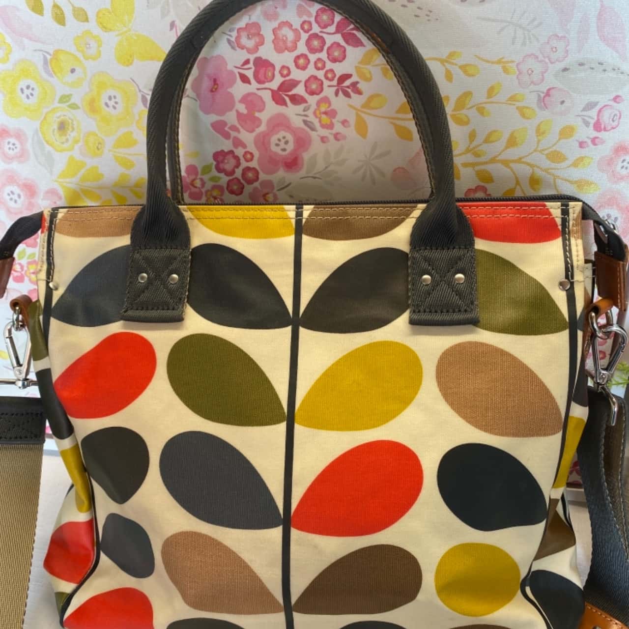 Vintage Multicoloured Patterned Large Handbag(s)