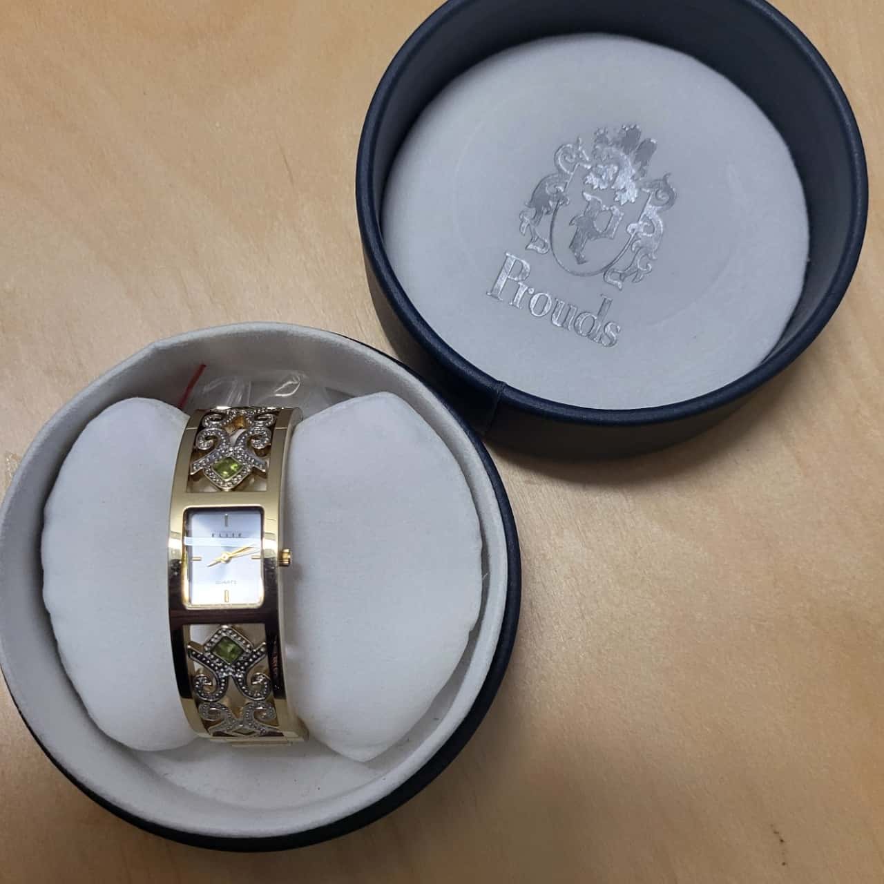 Prouds the Jewelers Women's Elite Watch with Diamonds and Crystals