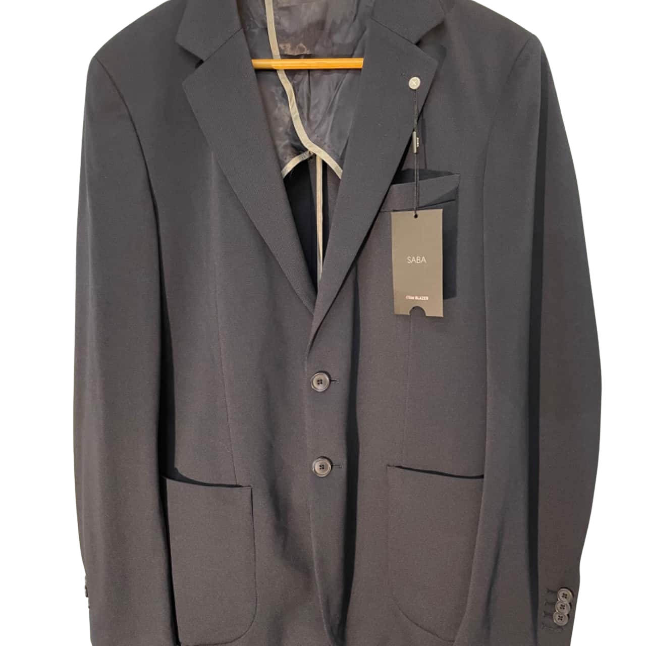 SABA Mens Size 38 Navy Blue