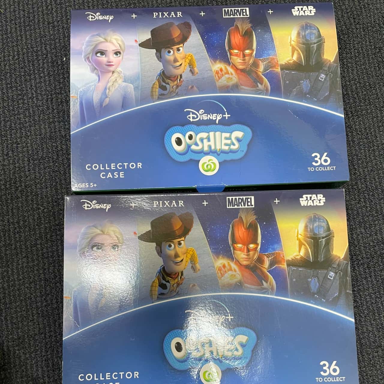 Woolworth's Ooshies. 2 complete sets(s)