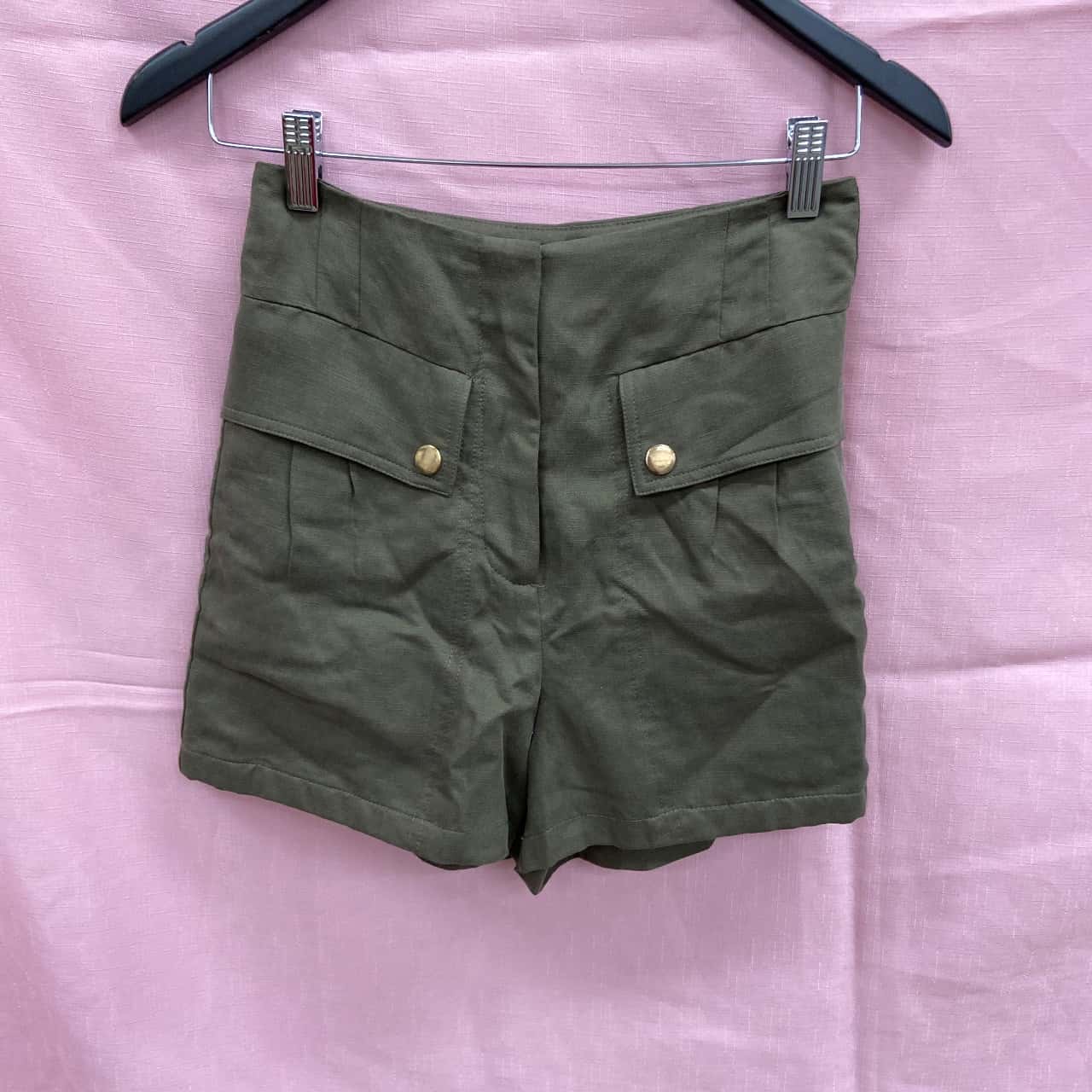 Sheike ‘Commander Short’ Womens Khaki coloured shorts