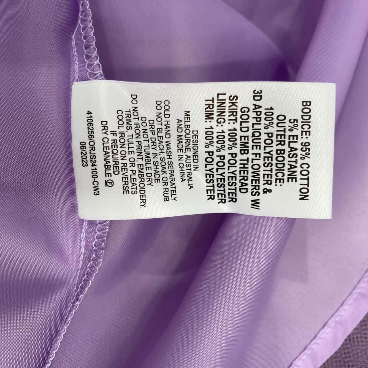 Origami Kids Size 5 Dresses Purple