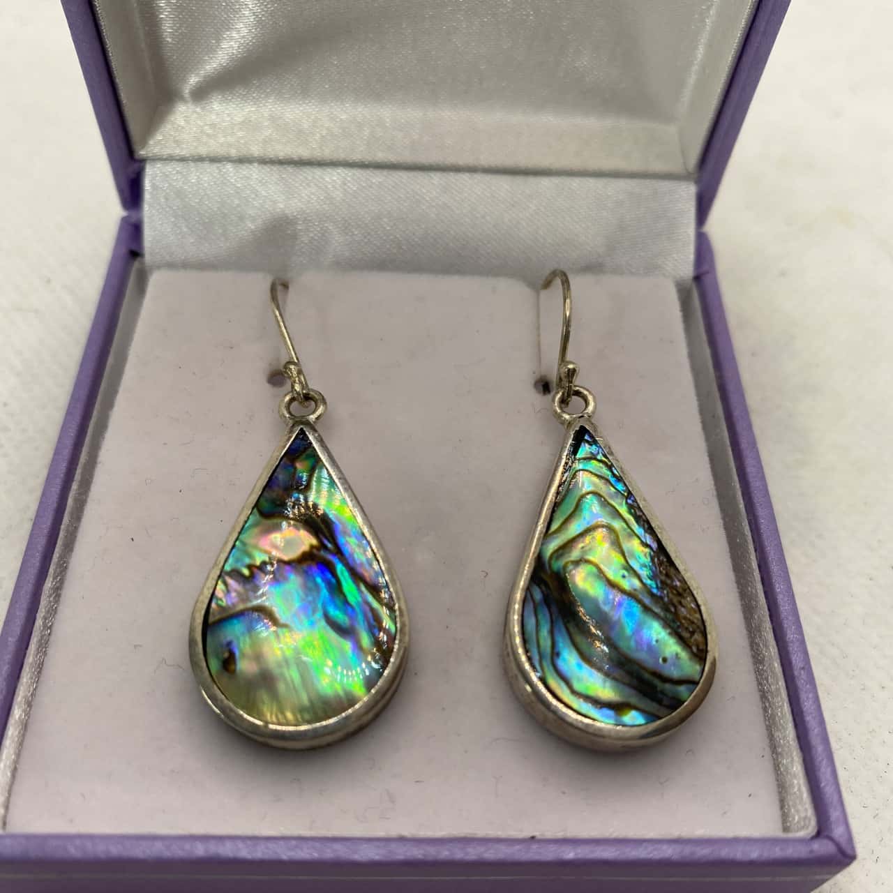 Goldmark Jewellers Womens Earrings Blue / Green / Silver (s)