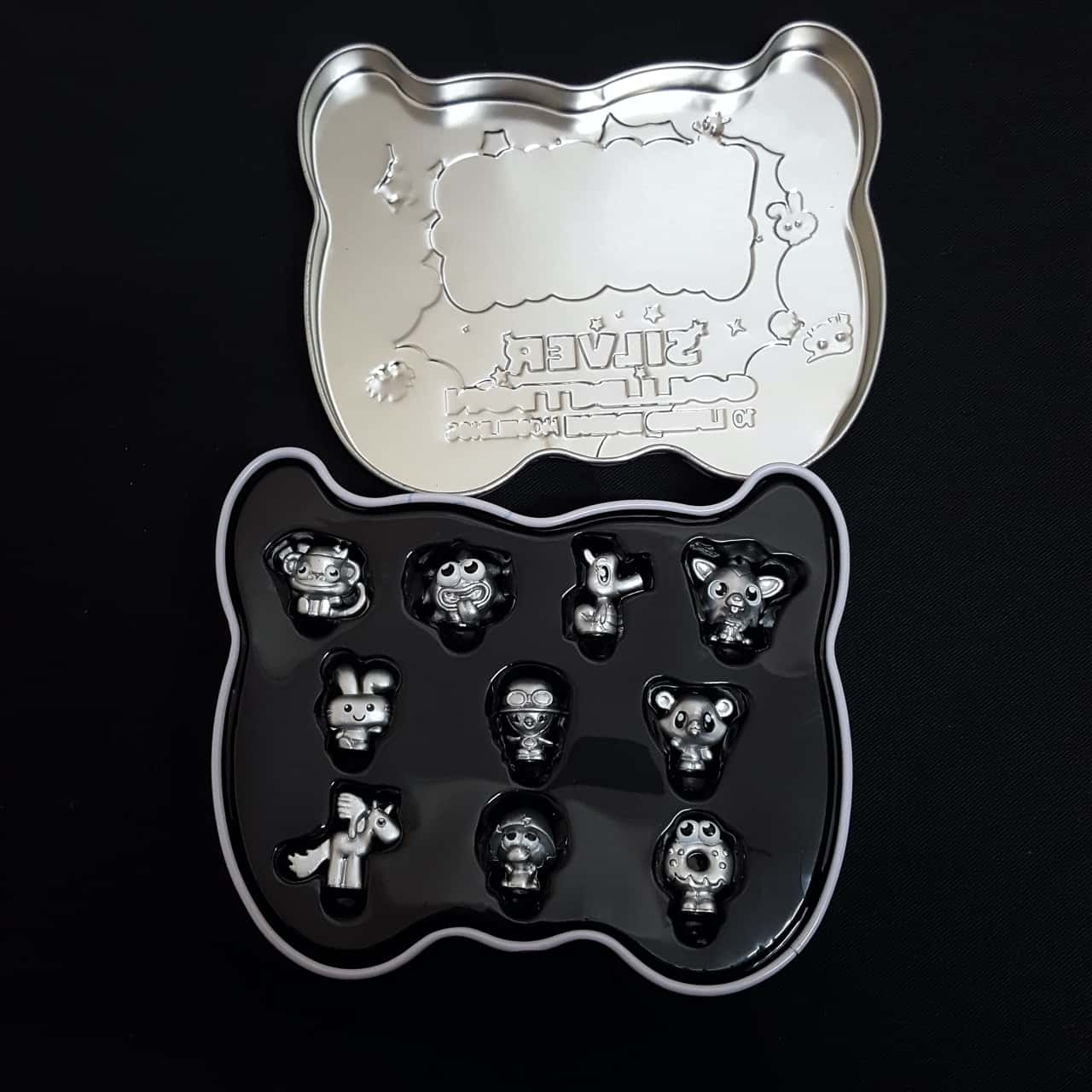 Micro Moshi 10x Silver Collection Limited edition Moshlings