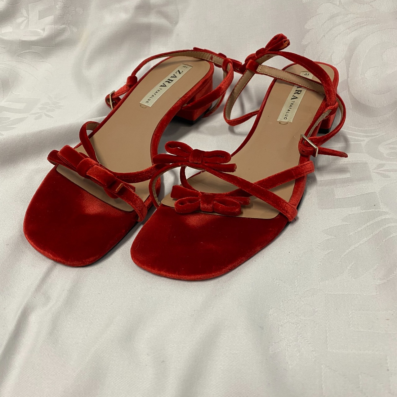 Zara Womens Size 41 Red Shoes(s)