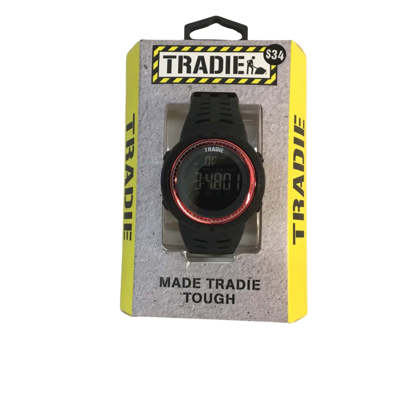 BNIB Tradie Black Digital Watch