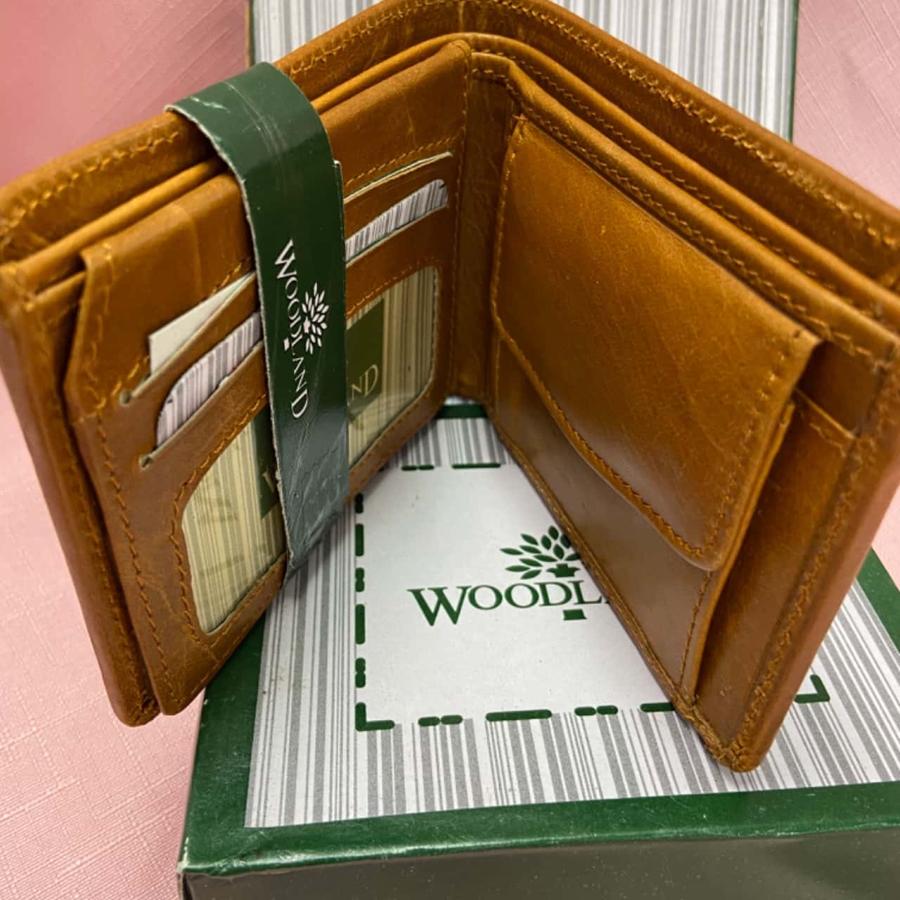 Woodland Mens Wallet Brown(s)