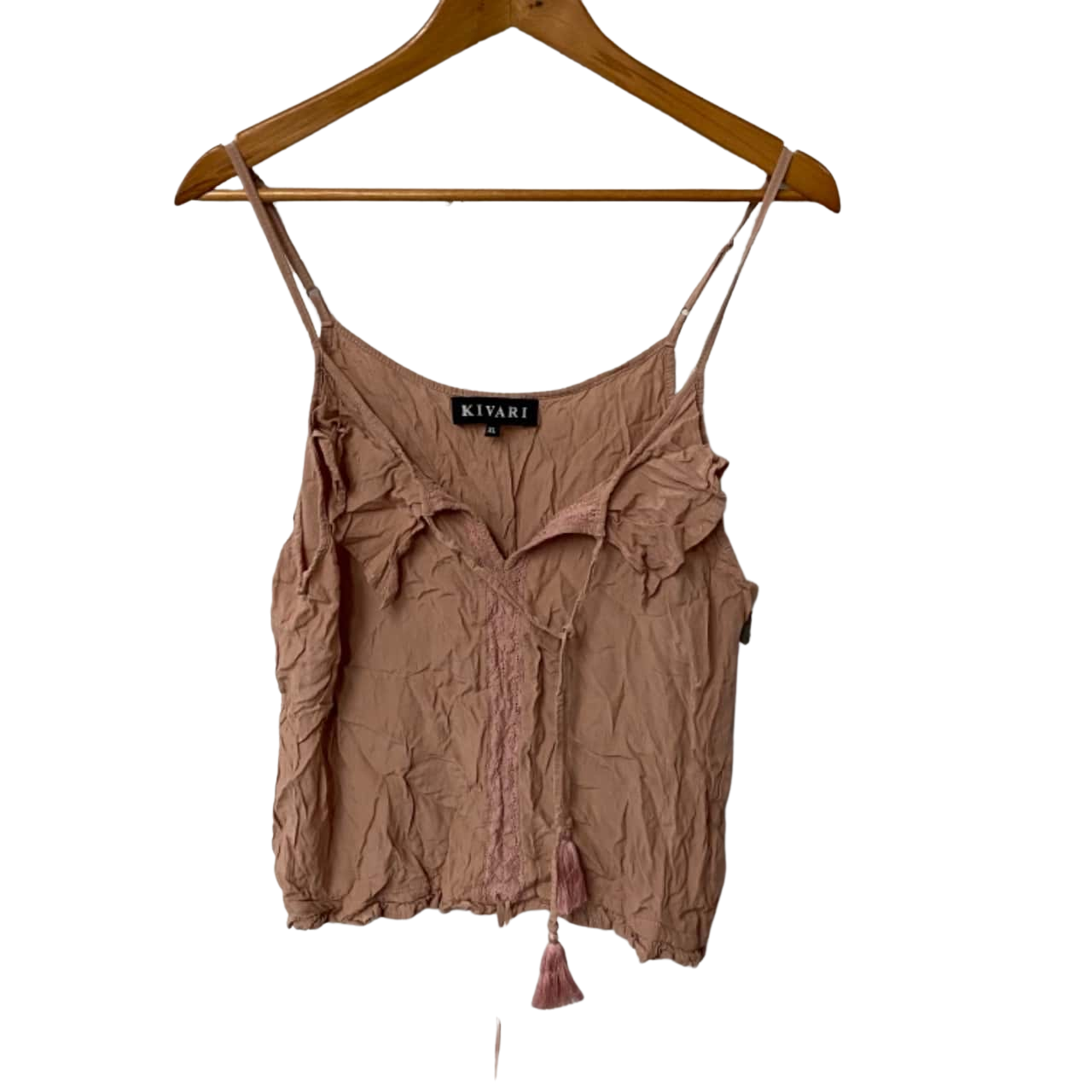 Kivari Womens Size XL Tank Pink (s)