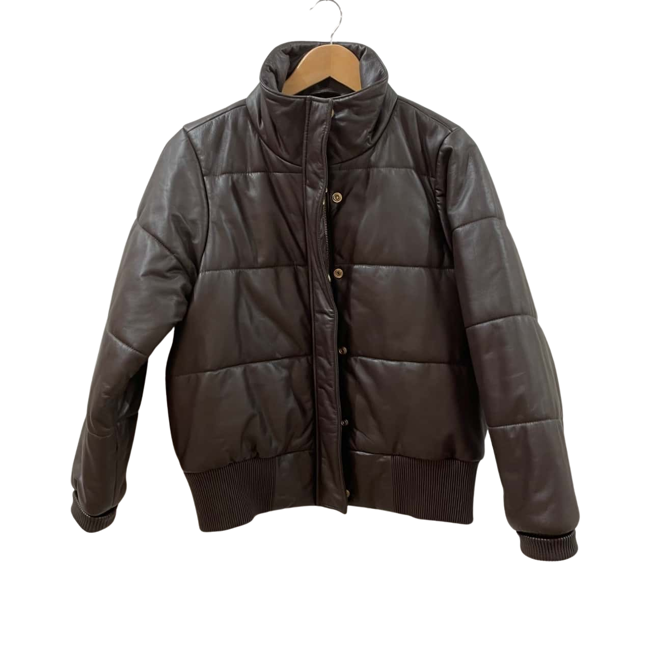 Witchery Womens Size 12 Bomber Jacket Brown (s)