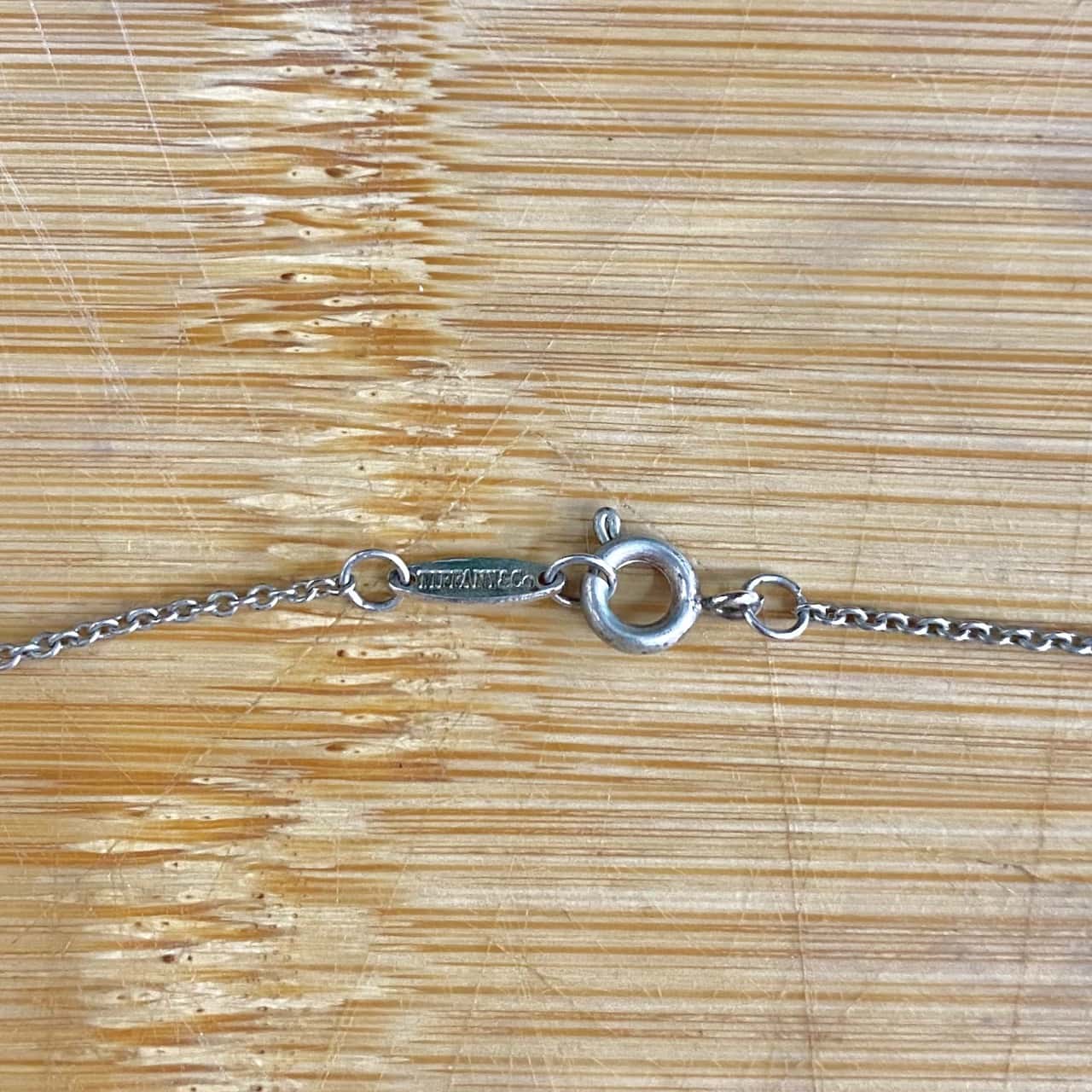 Sterling Silver Tiffany-Style Winged Heart Necklace (Stamped 925)