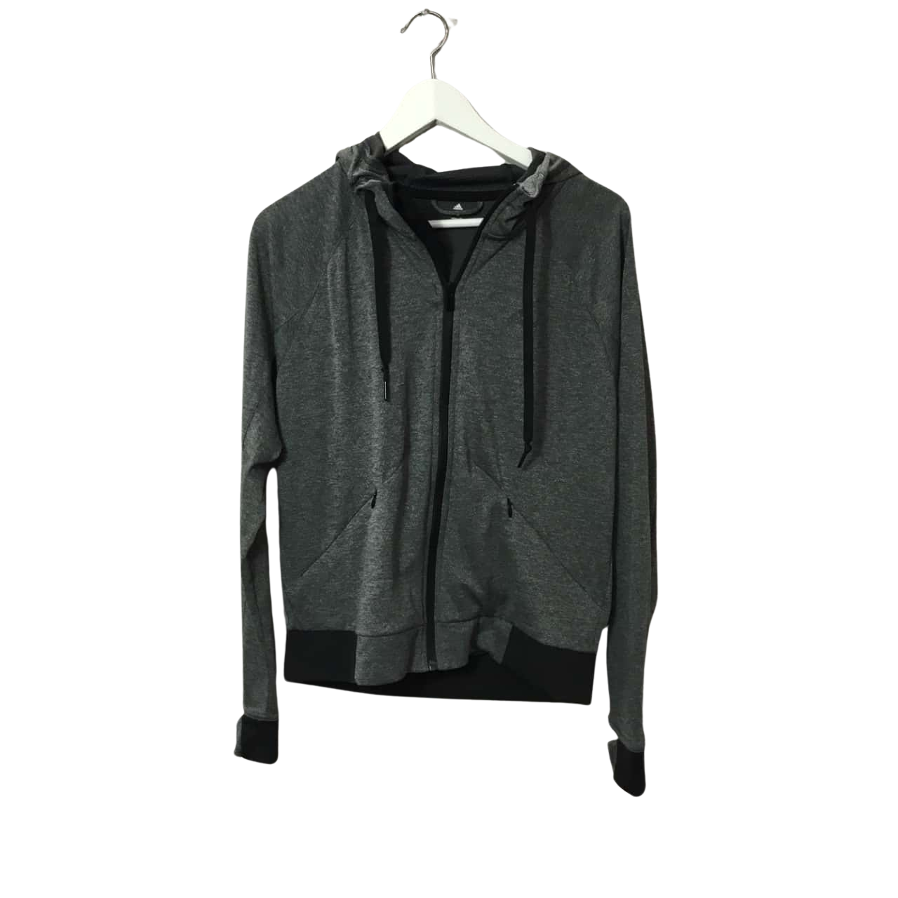 Adidas Womens Size S Grey Jacket