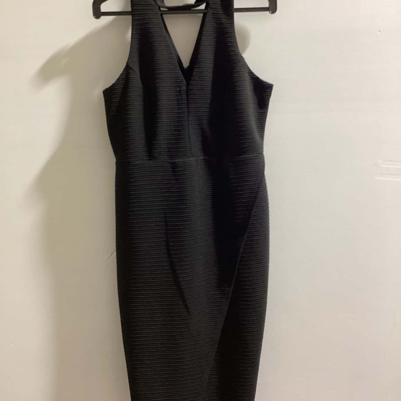 Caroline Morgan Womens Size 12 Black Dress
