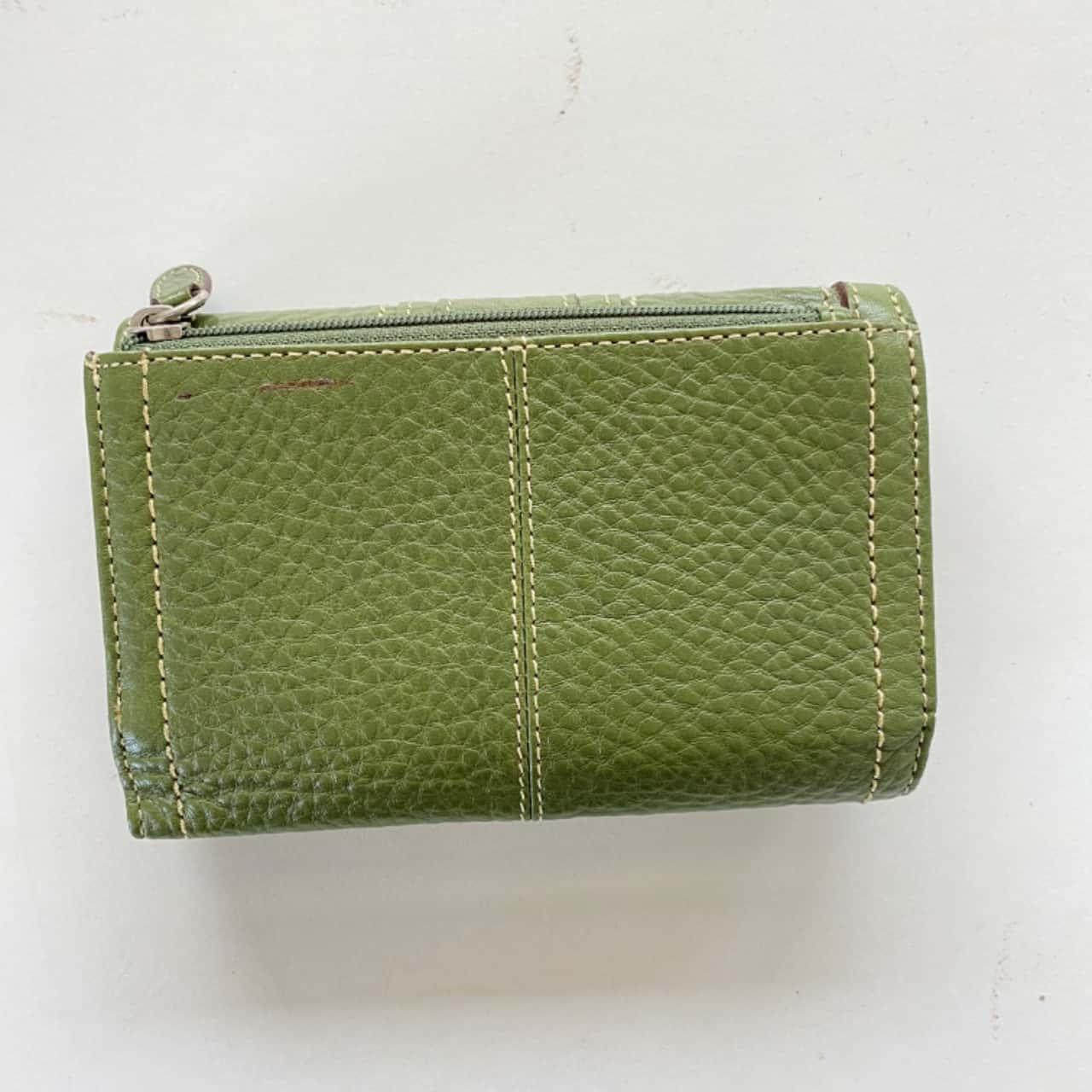 Fossil Avocado Genuine Leather Multifunction Purse (s)