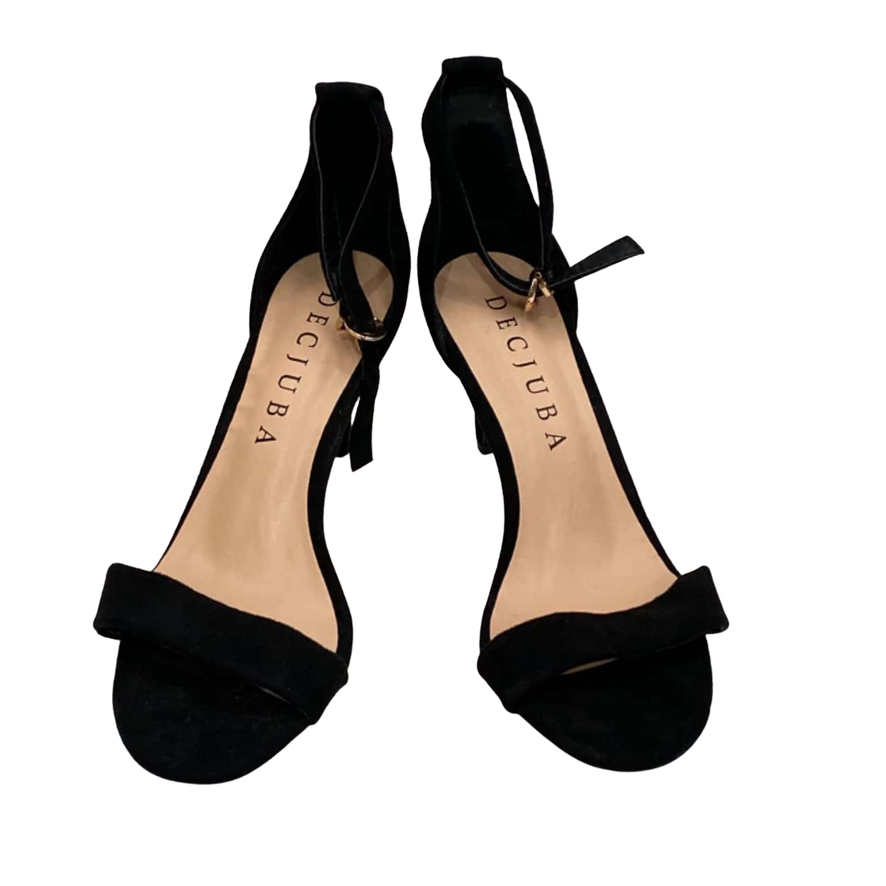 BNWT Decjuba High Heels Black Strappy Shoes SIZE 39 - RRP $79.95