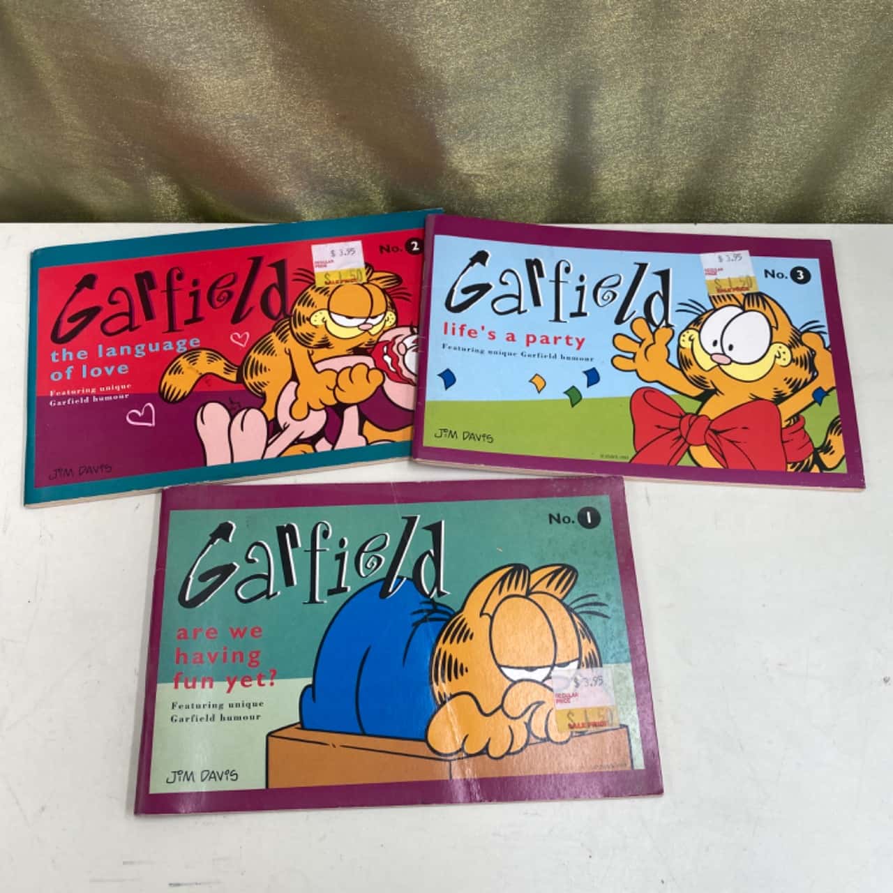 Vintage Garfield x3(s)