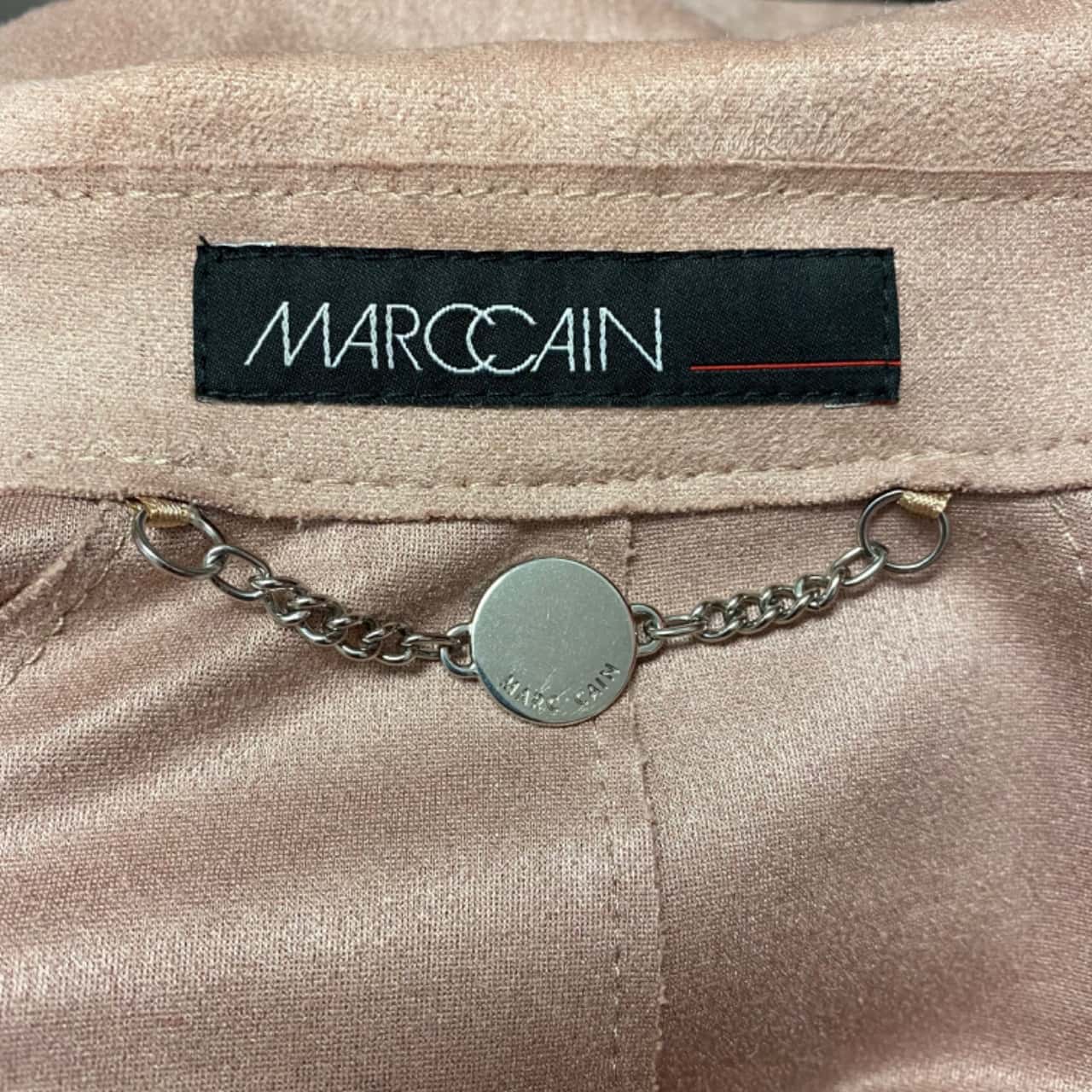 Womens Suede Jacket Marc Cain Size N2 10-12