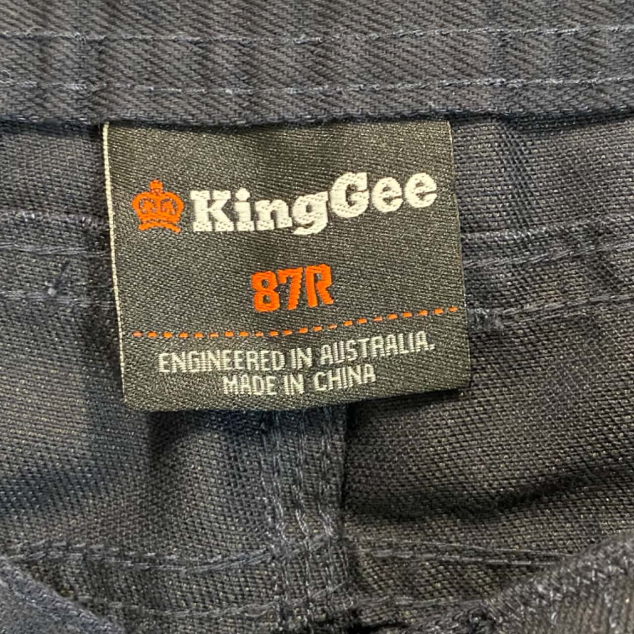 KingGee Tradies Mens Size 87 Pants Navy Blue NEW With Tags