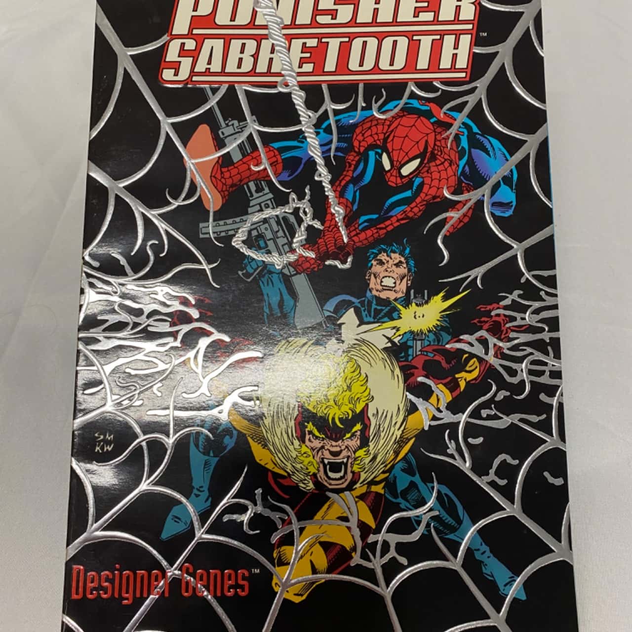 Spider-Man Punisher Sabertooth comic