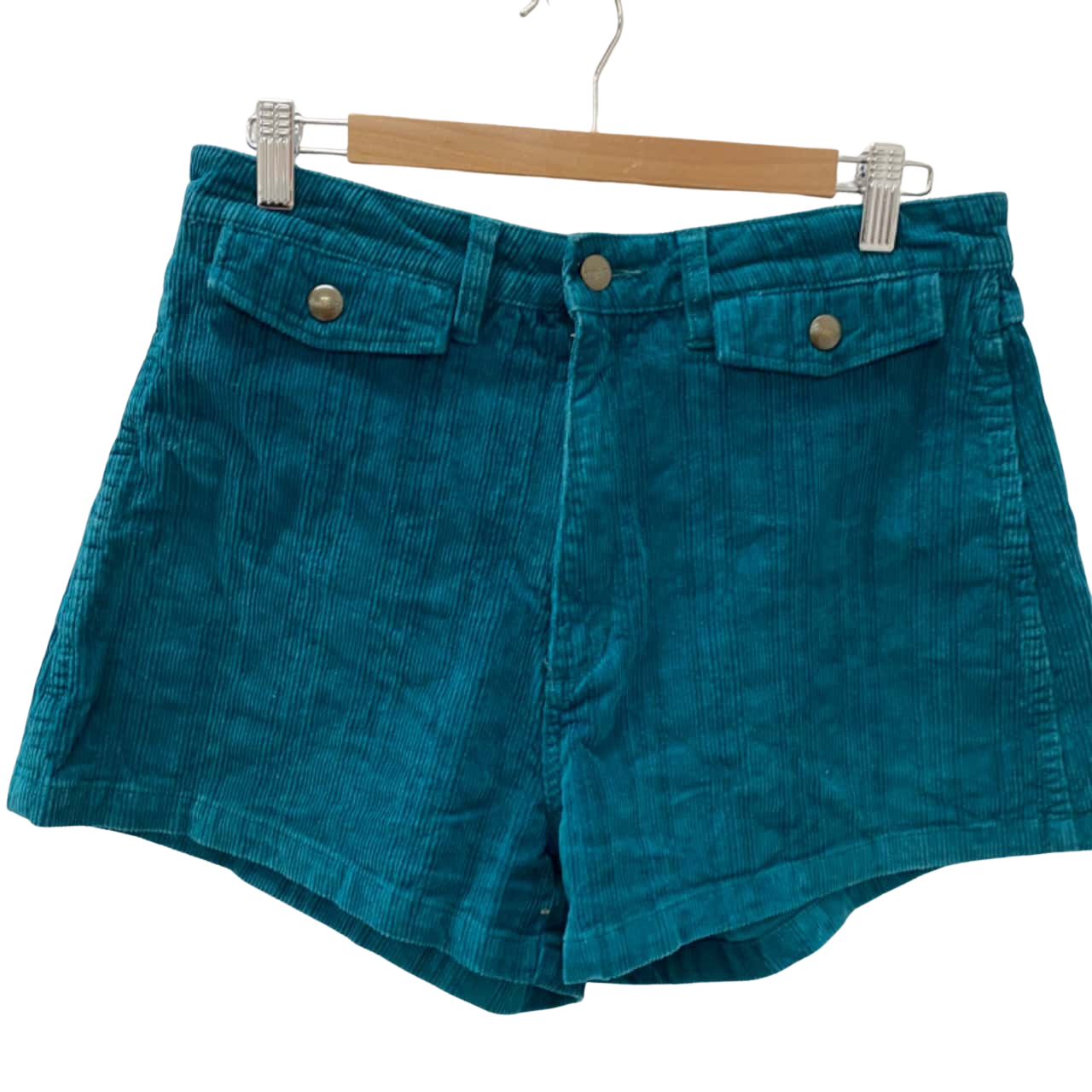 Wrangler Womens Size 12 Shorts Green (s)
