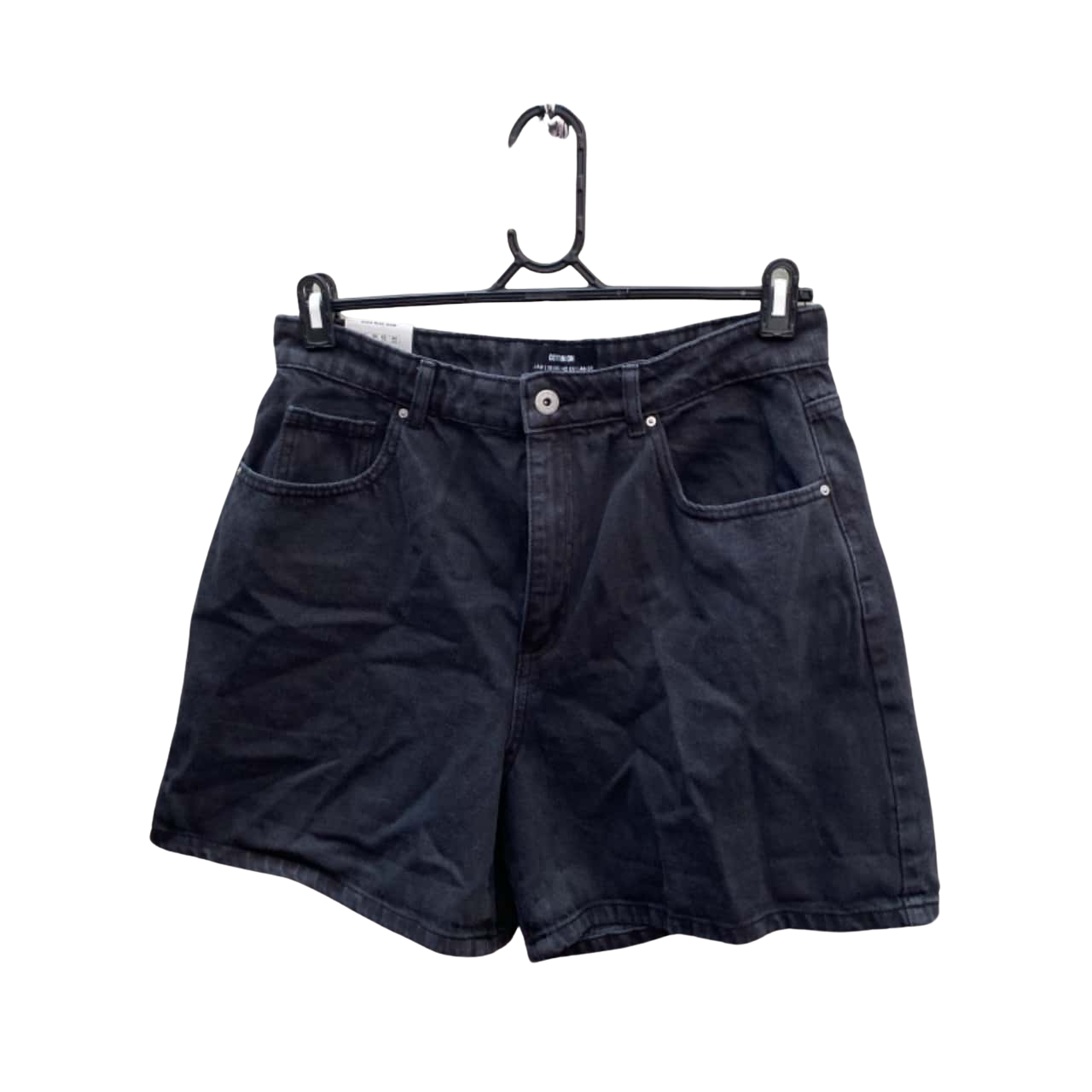 Cotton On high rise black shorts