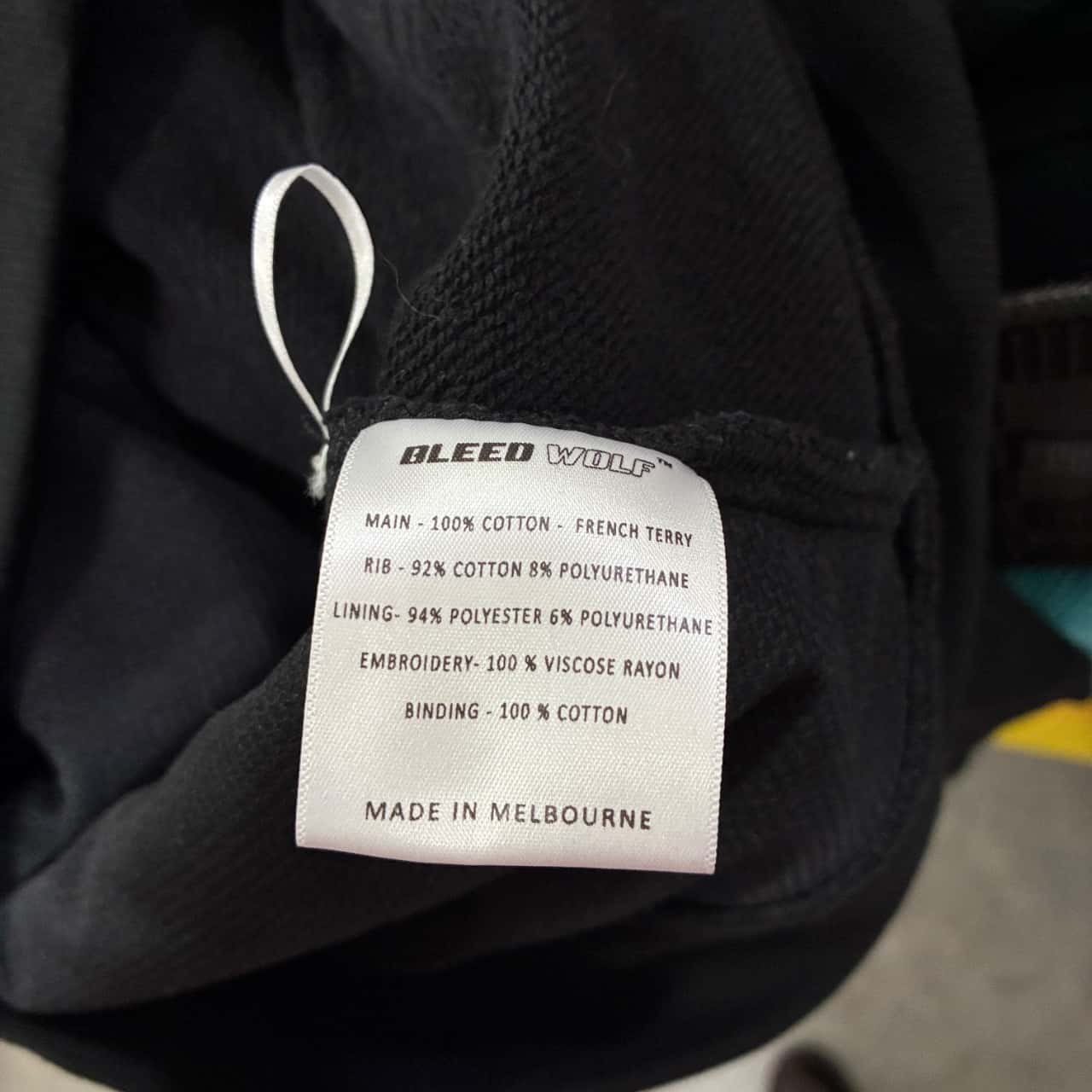 Bleed Wolf Heavyweight Hoodie Size XS(s)