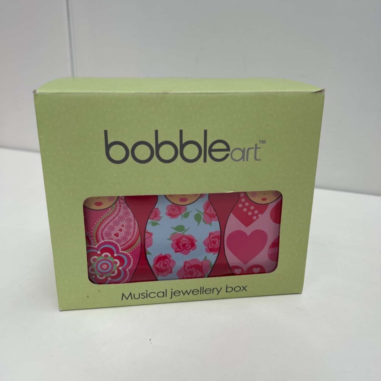 Bobble Art Musical Jewellery Box in Babuska Design(s)